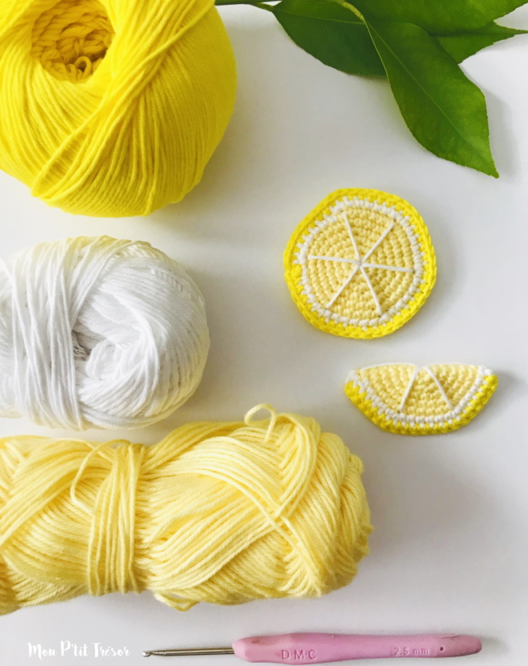 Citron, citron vert et orange au crochet | Mon P\'tit Trésor